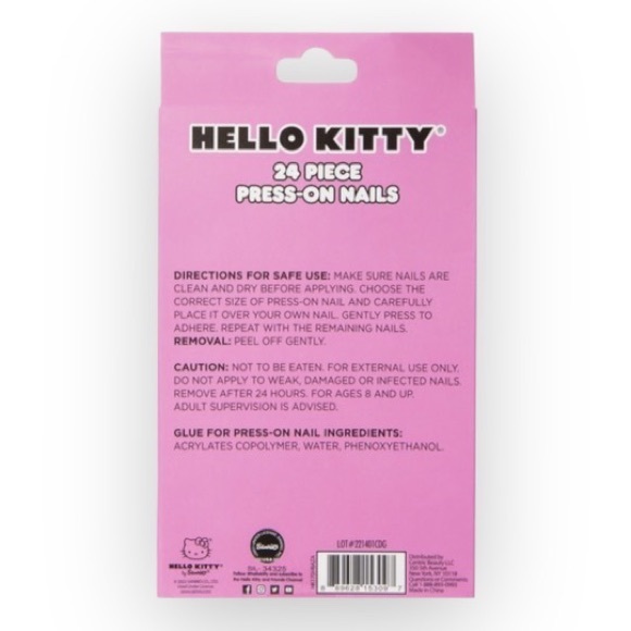 Hello Kitty | Makeup | Hello Kitty 24 Piece Set Presson Nails Set ...